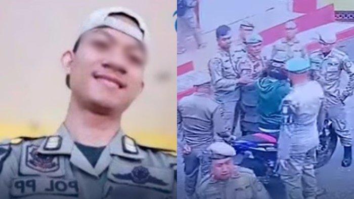 VIDEO Sosok YA Oknum Satpol PP Diduga Penganiaya Pengendara Motor di ...