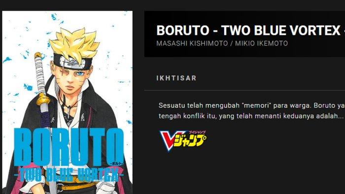 Spoiler Manga Boruto Two Blue Vortex Chapter 12, Pertarungan Duel Boruto Vs Hidari ...