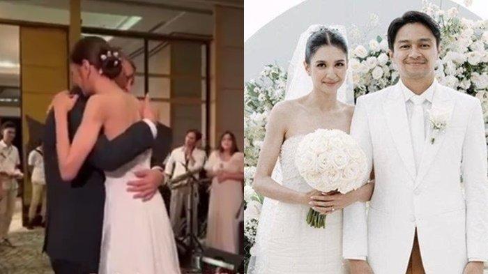 Momen Tangis Mikha Tambayong Pecah di Pelukan Sang Ayah Usai Dinikahi Deva Mahenra ...