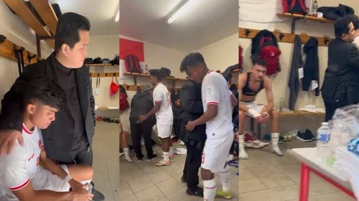 Tangis Para Pemain Timnas Indonesia Gagal Lolos ke Olimpiade Paris, Erick Thohir : Kita Fight ...