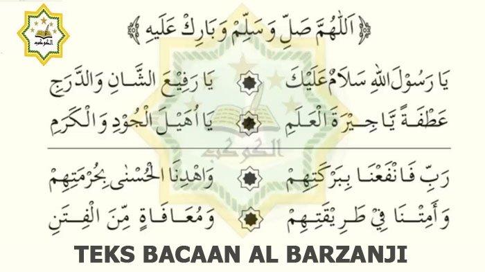 Teks Bacaan Al Barzanji Lengkap Arab Latin dan Terjemahan Indonesia ... Teks Bacaan Al Barzanji Lengkap Arab Latin dan Terjemahan Indonesia ...