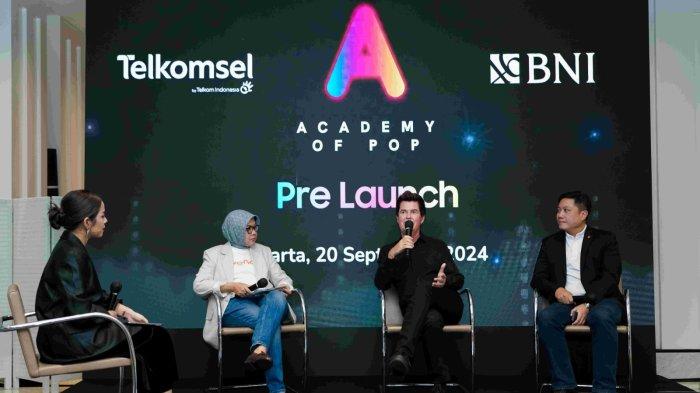 Telkomsel Berkolaborasi Bersama Academy of Pop, Dorong Talenta Muda Kreatif - Tribunsumsel.com