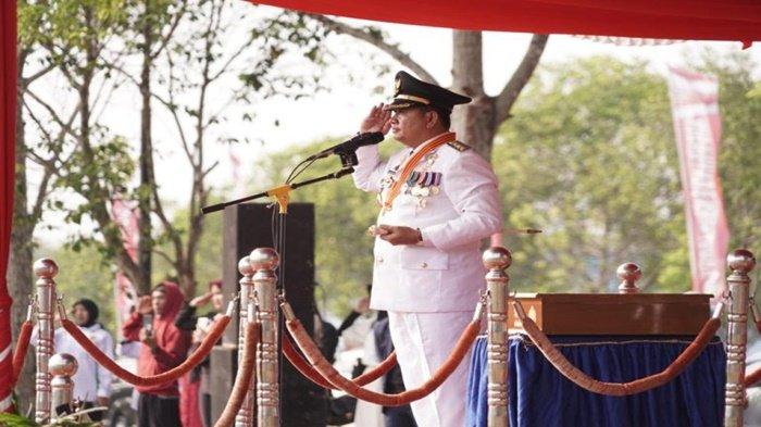 Terakhir Pimpin Upacara HUT RI Sebagai Bupati Banyuasin, Askolani ...