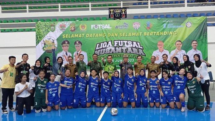 Tim Futsal Putri Alive Lubuklinggau Juara Liga Futsal Nusantara Wilayah Sumatera Usai Kalahkan ...