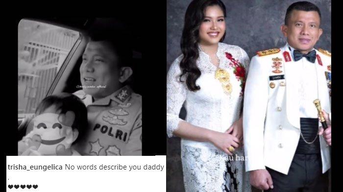 Ferdy Sambo Divonis Mati, Trisha Eungelica Kenang Dipangku Sang Ayah : No Words Describe You ...
