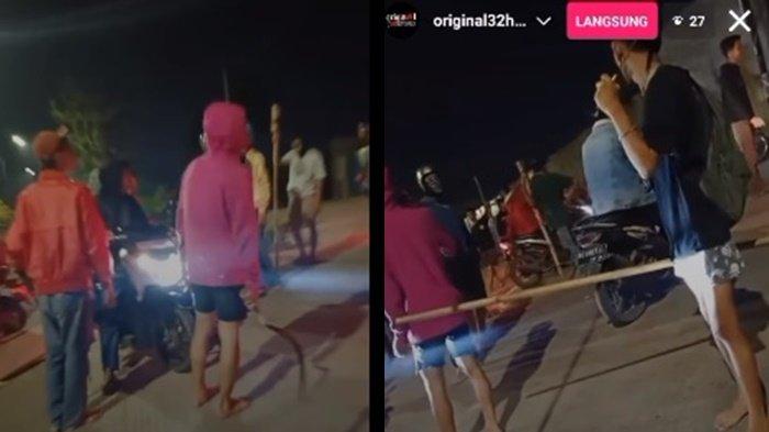 Tunggu Musuh Tawuran, Kelompok Remaja di Palembang Bawa Sajam Sambil ... Tunggu Musuh Tawuran, Kelompok Remaja di Palembang Bawa Sajam Sambil ...