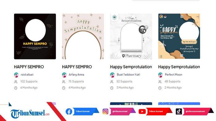15 Twibbon Bingkai Foto Happy Semprotulation Untuk Teman dan Sahabat ...