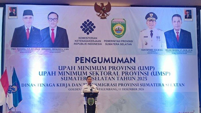 BREAKING NEWS : UMP Sumsel 2025 Resmi Diumumkan Naik, Diklaim Lebih ...