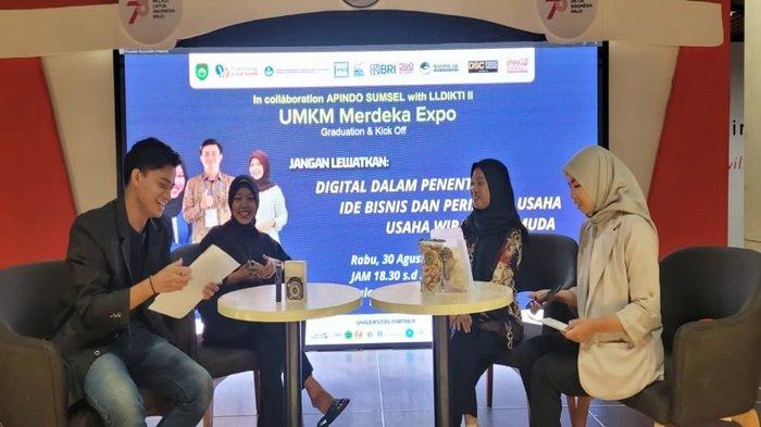 Talkshow di UMKM Merdeka Expo 2023, UBD Hadirkan Para UMKM Sukses - Tribunsumsel.com