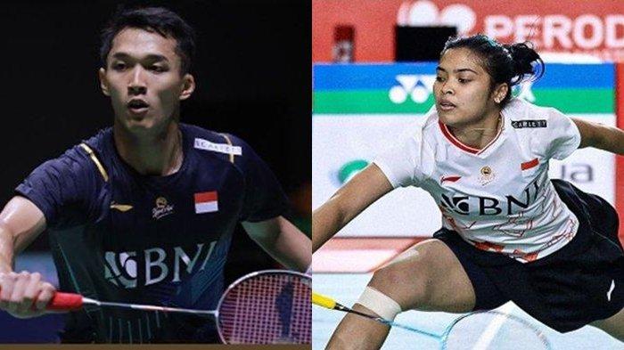 Update Ranking BWF 2023 : Gregoria Mariska dan Jonatan Christie Turun, Anthony Ginting Pepet ...