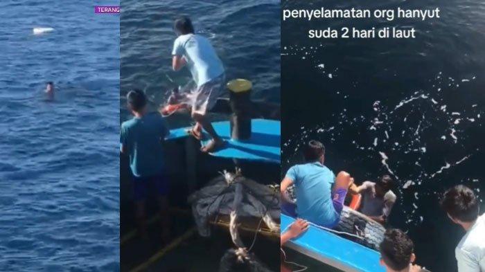 Viral Seorang Pria Terombang Ambing 2 Hari di Laut, Berhasil Selamat ...