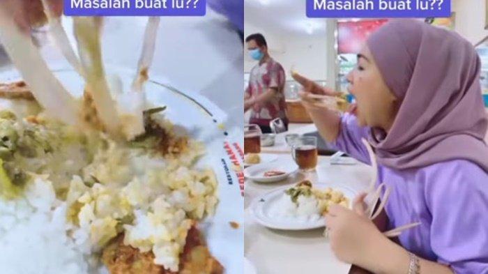 VIRAL Wanita Makan Nasi Padang Pakai Kuku Panjang Bak Alat Capit, Warganet Jijik : Masalah Buat ...
