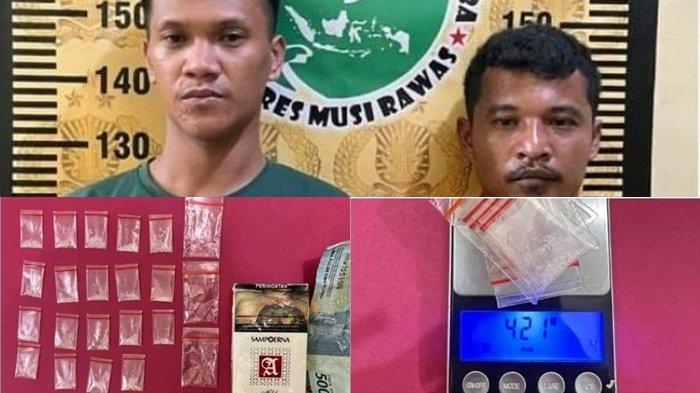 Dua Warga Musi Rawas Bawa 19 Bungkus Sabu, Terancam 12 Tahun Penjara Denda Rp 800 Juta ...