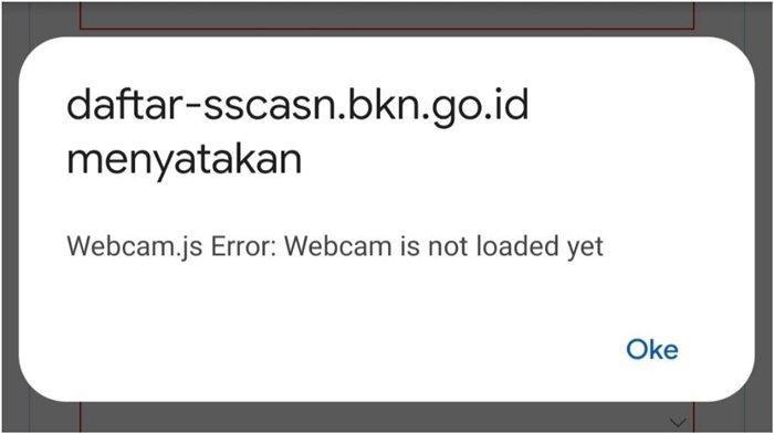 Webcam is Not Loaded Yet Maksudnya Apa? Ini Arti dan Cara Atasi Kamera Laptop Error di SSCASN ...