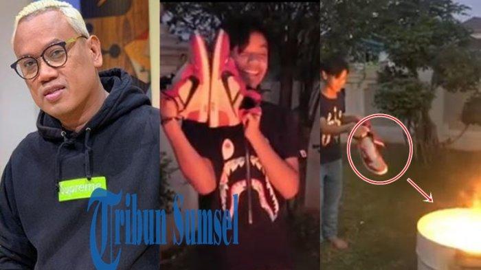 Aksi Anak Uya Kuya Bakar Sepatu 200 Juta Tuai Protes, Sang Presenter ...