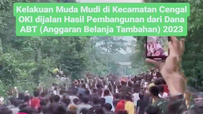 Viral Video Sekelompok Pemuda Gelar Balap Liar Dijalan Cor Cengal,Polres OKI Giat Patroli ...