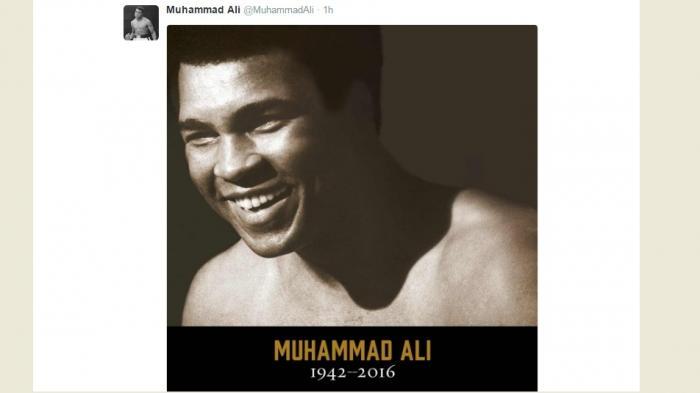 Ini Dia Tweet Terakhir Muhammad Ali Sebelum Meninggal Dunia ...