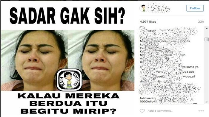 Foto Wanita Mirip Aura Kasih Meringis Kesakitan Bikin Heboh - Tribunsumsel.com