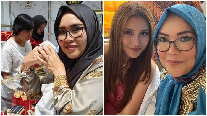 Ibu Ayu Ting Ting Pamer Pakai Banyak Emas, Umi Kalsum Dinyinyir Publik Norak - Tribunsumsel.com