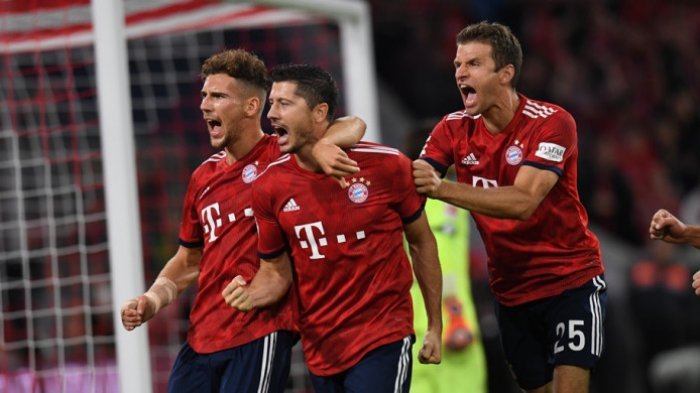 Hasil Bayern Munchen vs AC Milan di ICC 2019 : Leon Goretzka di Menit Akhir, Bawa Munchen Unggul ...