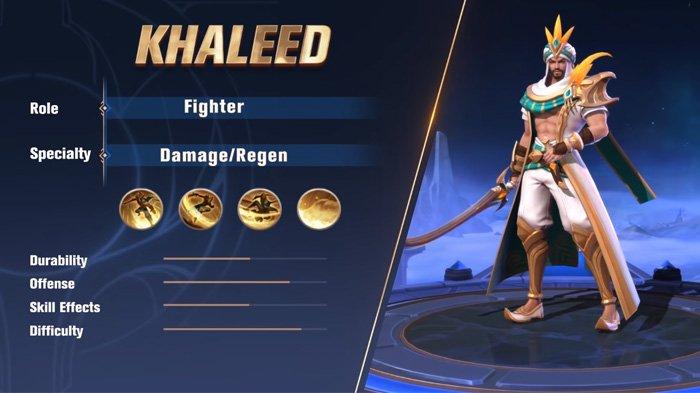 Build Hero Khaleed Mobile Legends Tersakit 2020, Item-item ini Wajib ...