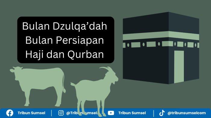 Bulan Dzulqa’dah Bulan Haram, Bulan Persiapan Haji dan Qurban Keutamaan & Amalan yang Baik ...
