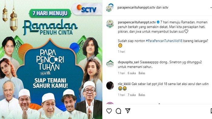 Daftar Pemain Sinetron Para Pencari Tuhan Jilid 18 'Dunia Sementara, Coy' Tayang Perdana 1 Maret ...