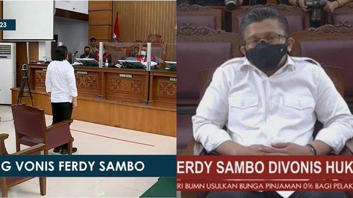 Detik-detik Ferdy Sambo Divonis Mati Kasus Pembunuhan Brigadir J, Disuruh Berdiri, Ada yang ...