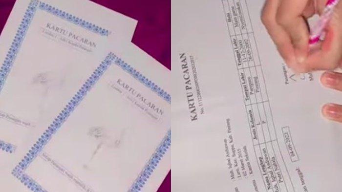 VIRAL Kartu Pacaran Dicetak Mirip Kartu Keluarga Lengkap Dengan Cap ...