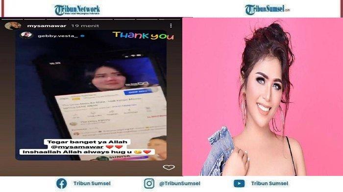 Gebby Vesta Kagumi Mawar Afi Tegar Diselingkuhi Babysitter: Tegar Banget Ya Allah - Tribunsumsel.com