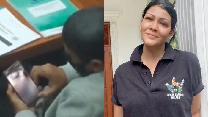 Sindiran Melanie Subono saat Harvey Malaiholo Tak Diberi Sanksi Usai Terciduk Nonton Video ...