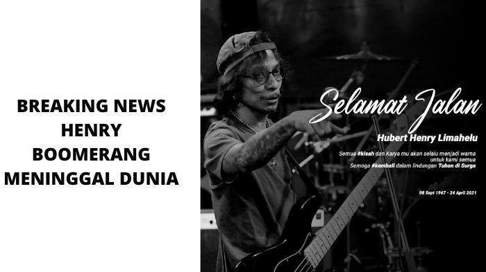 Biodata Profil Hubert Henry Bassist Boomerang, Dikabarkan Meninggal ...