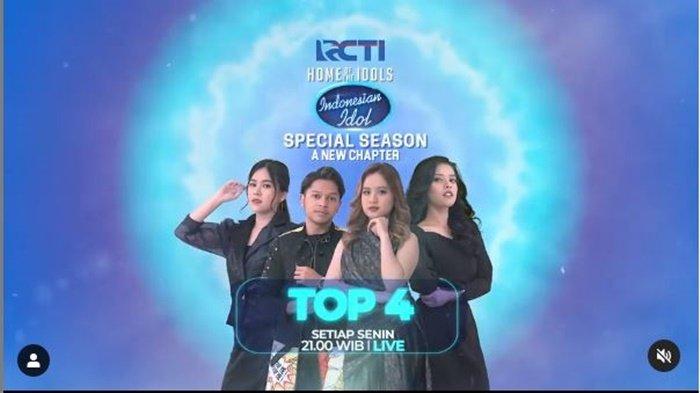 Berikut Bocoran Lagu Solo Finalis Top 4 Babak Spektakuler 10 Indonesian Idol 2021 - Tribunsumsel.com