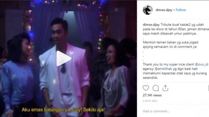 Serasa di Era 80an, Ini Lucunya Iklan OVO Karya Dimas Djayadiningrat ...