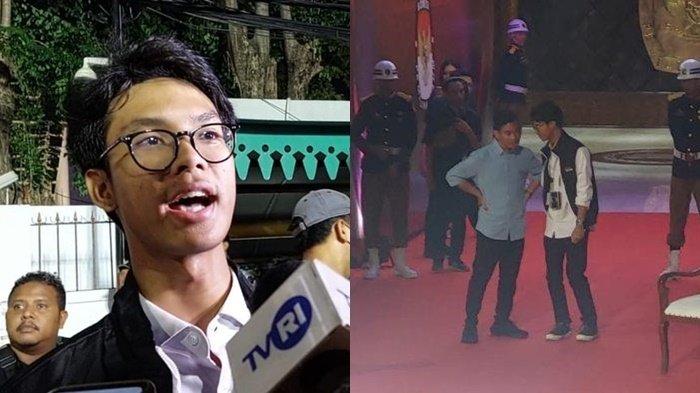 Isi Obrolan Alam Ganjar Anak Ganjar Pranowo dan Gibran di Sela Debat Capres : Senggol-senggol ...