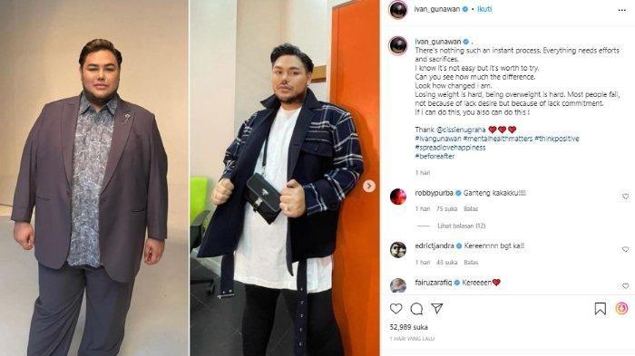 Sukses Turunkan Berat Badan, Begini Penampilan Terkini Ivan Gunawan ...