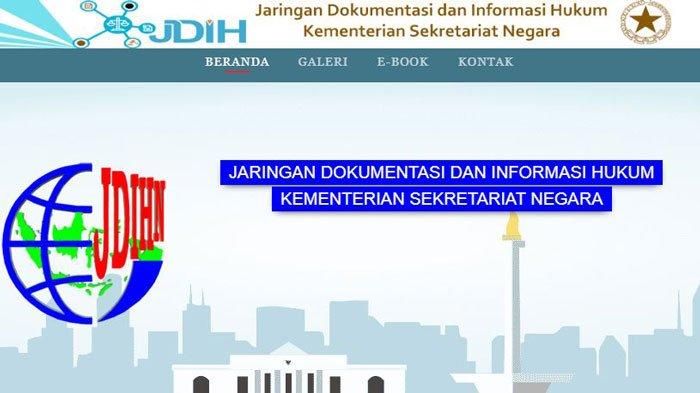 Link Download 49 Peraturan Pelaksana UU Cipta Kerja di jdih.setneg.go ...