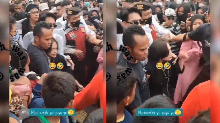 Jeje 'Slebew' Ngamuk Dikerumuni Banyak Orang di Citayam Fashion Week : Minggir Dulu ...
