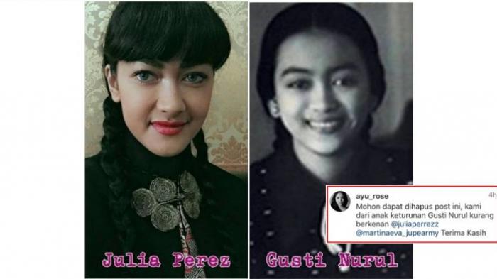 Karena Foto Ini Julia Perez kabarnya Bikin Keraton Solo murka - Tribunsumsel.com