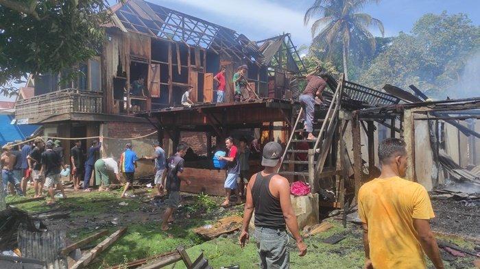 Kebakaran di Empat Lawang Hari ini, 7 Rumah Terdampak Kobaran Api ...