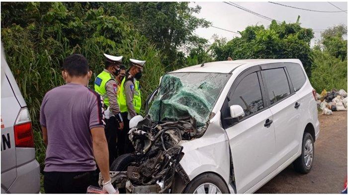 Kecelakaan di Jalintim Banyuasin Pagi Tadi, Minibus Wuling Masuk Jalur ...