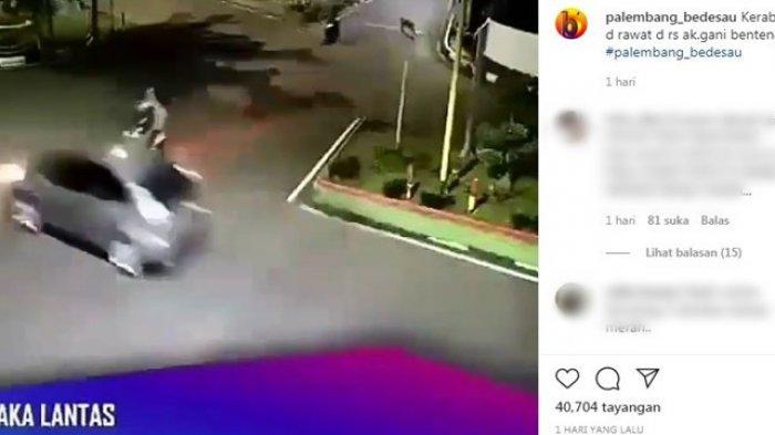 Viral Video Kecelakaan Motor Vs Mobil di Simpang Jalan Merdeka ...