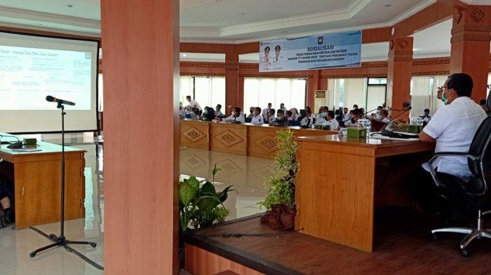 Sosialisasi Permendagri Nomor 77 Tahun 2020 Dan Pmk Di Pemkab Ogan