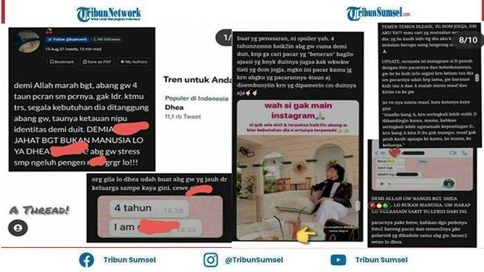 Viral Dhea Regista Ananda Wanita Tipu Pria di Jogya, 4 Tahun Pacaran ...