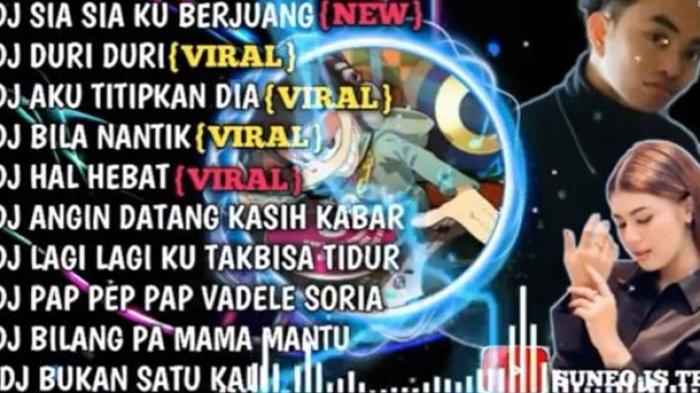 Kumpulan Lagu DJ Terbaru 2022, DJ Sia-sia Kuberjuang Zin Zidan Remix Viral Tiktok - Tribunsumsel.com