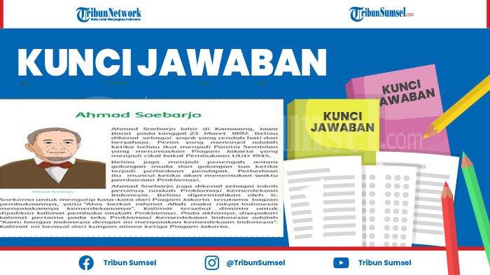 Jelaskan Peran dan Perjuangan Penting Ahmad Soebardjo, Kunci Jawaban ...