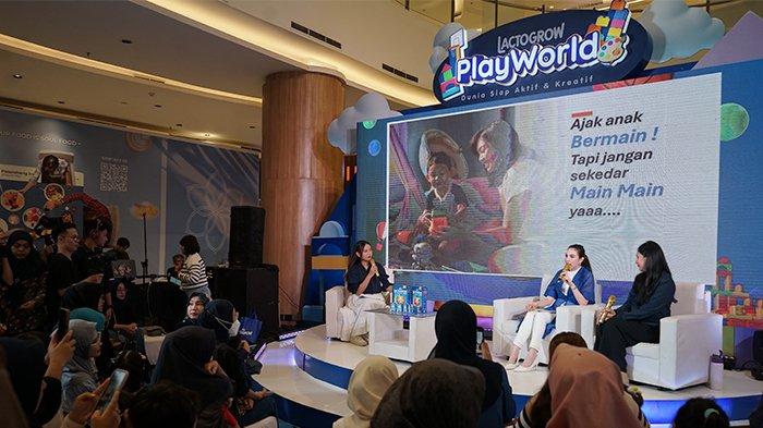 Keseruan LACTOGROW PLAYWORLD di Palembang, Dunia Bermain bersama Si ...