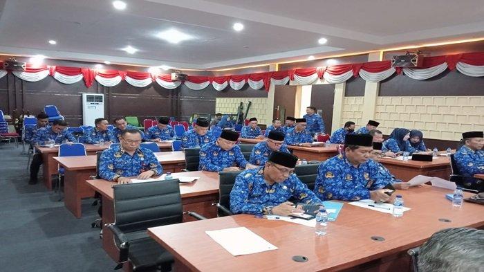 Pemkab Empat Lawang Evaluasi Kinerja Penjabat Kepala Daerah Triwulan ke Dua - Tribunsumsel.com