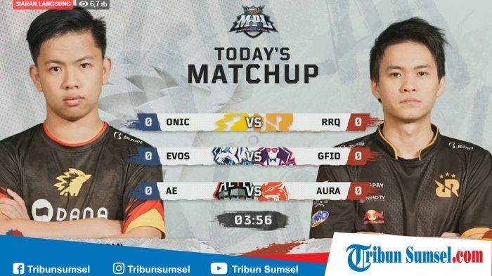 Video Live Streaming Mobile Legends Onic vs RRQ MPL Season 4 Indonesia 2019 Hari Ini Mulai 15.00 ...
