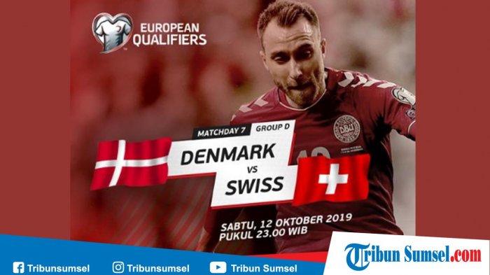 Video : Live Streaming Denmark vs Swiss Kualifikasi Euro 2020 di TV ...